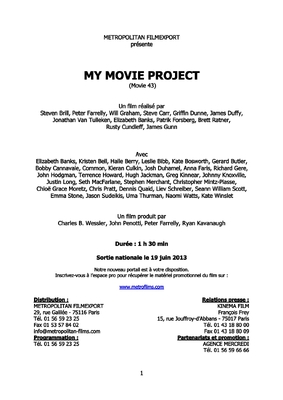 MY MOVIE PROJECT - Metropolitan Films